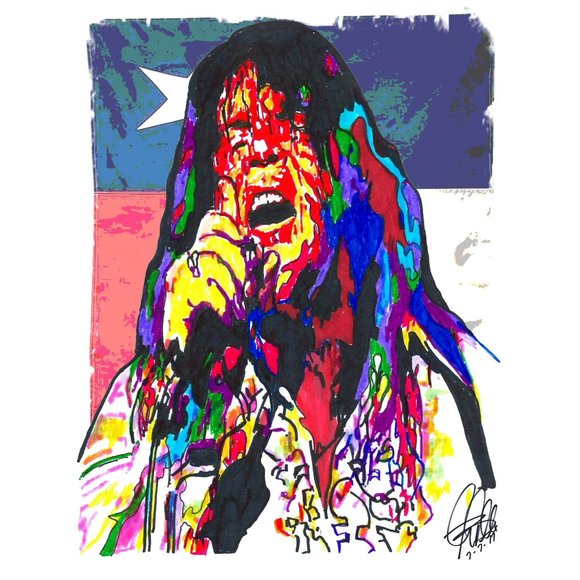 Art | Meat Loaf Singer Hard Rock Music Poster Print Wall Art 18x24 ...